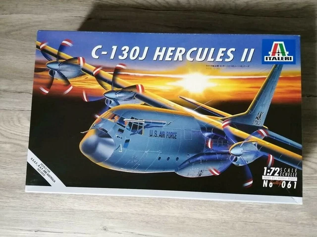 KIT MODELLISMO ORIGINALE C-130J Hercules II n. 061 in IMBALLO ORIGINALE ...
