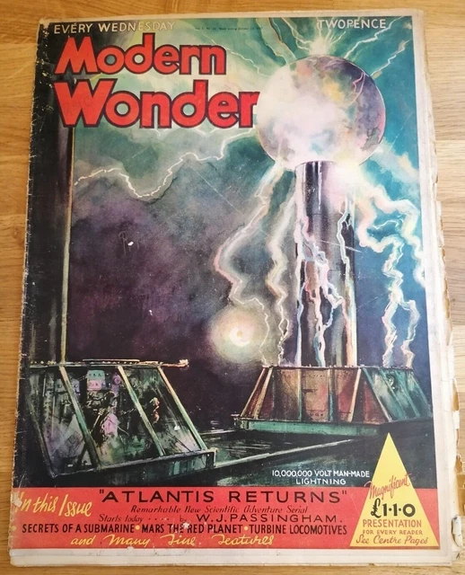 MAGAZINE - MODERN Wonder Illustrated Pictorial Paper Vol 2 No 23 Oct 23 ...