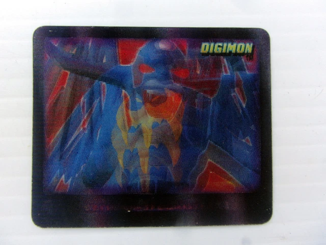 DIGI-FX DIGIMON DIGITAL Monsters DEVIMON SPECIAL-FX Lenticular 3D Card ...