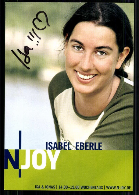 CARTOLINA AUTOGRAFATA ISABEL Eberle N Joy firmata originale ## BC 23654 EUR 1,49 - PicClick IT