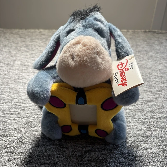DISNEY STORE EEYORE Soft Toy Plush Rare Vintage Picture Frame Winnie The Pooh £10.00 - PicClick UK