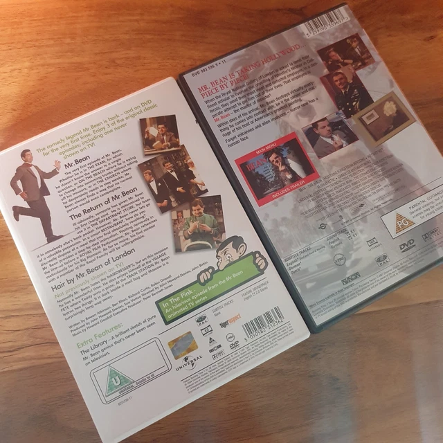 MR. BEAN JONNY English Rowan Atkinson DVD job lot bundle x4 £2.50 ...