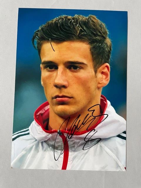 2017 LEON GORETZKA Confed Cup Winner DFB Signed Photo 20x29 Autograph £ ...