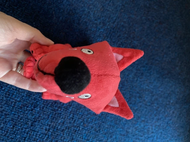 IKEA BARNSLIG RAV Musical Fox Rock-a-bye Baby Stuffed Plush Animal Pull ...