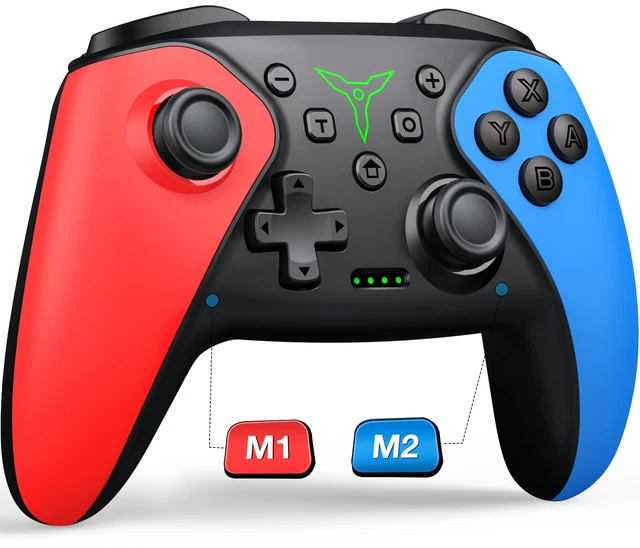 WIRELESS SWITCH PRO Controller for Nintendo Switch/Lite/OLED/PC/iOS ...