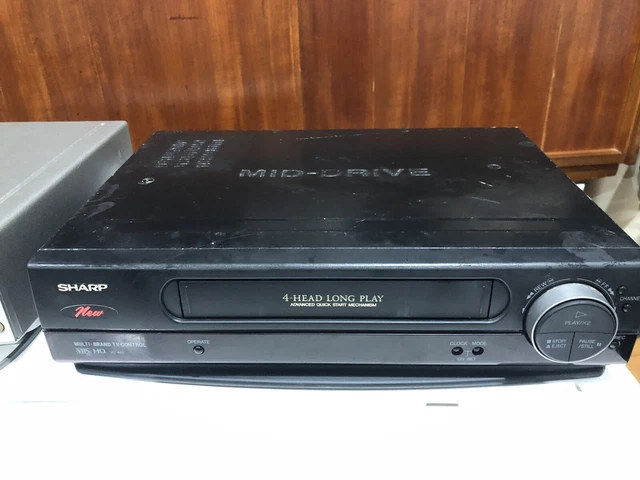 4X FAULTY VCR VHS Players Sharp VC-H705, VC-A300, VC-A62, Sony SLV-EZ70 ...