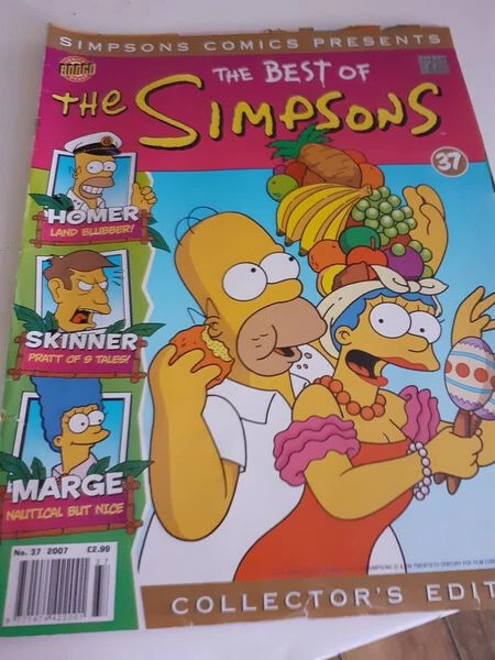 THE SIMPSONS COMICS presents The Best of the Simpsons #37 collectors ...