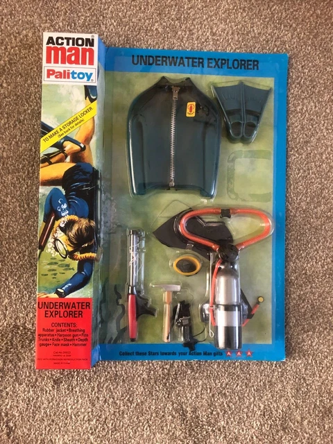 ACTION MAN - 40th Anniversary - Underwater Explorer Locker £35.00 ...