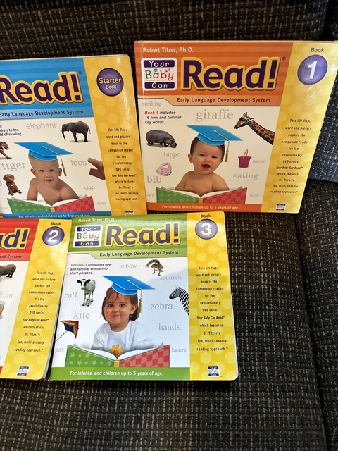 YOUR BABY CAN read Robert Titzer PhD5 Books $13.83 - PicClick CA