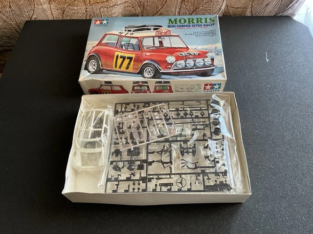 TAMIYA 1:24 SCALE Morris Mini Cooper 1275S Rally 67 Monte Carlo 2448 ...