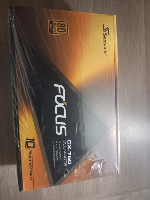 SEA SONIC FOCUS GX-750W 80 Plus Gold Fully Modular Power Supply £68.28 ...