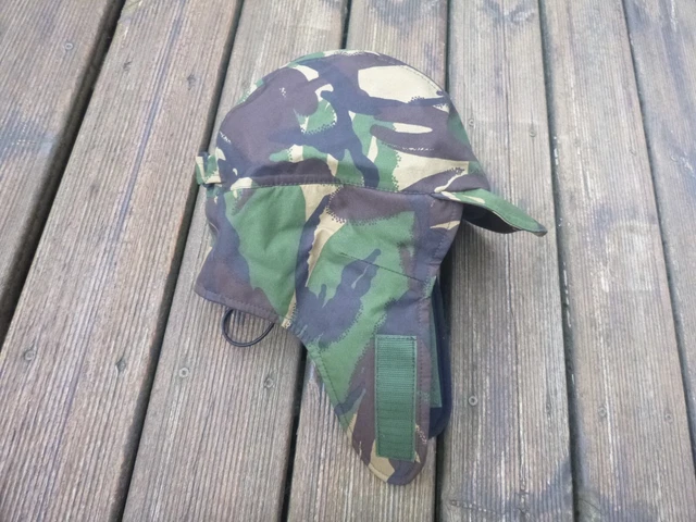 BRITISH ARMY DPM Cold Weather Cap Fleece Lined Fishing Hat Military ...