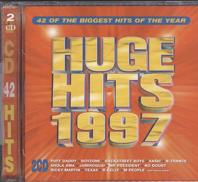 HUGE HITS '97 VARIOUS ARTISTS - Huge Hits '97 2CD $11.95 - PicClick AU