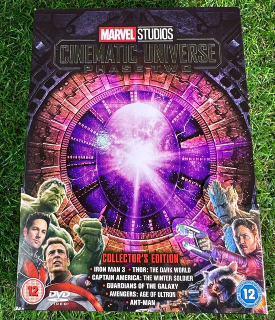 MARVEL STUDIOS CINEMATIC Universe Phase Two DVD Boxset Collectors ...