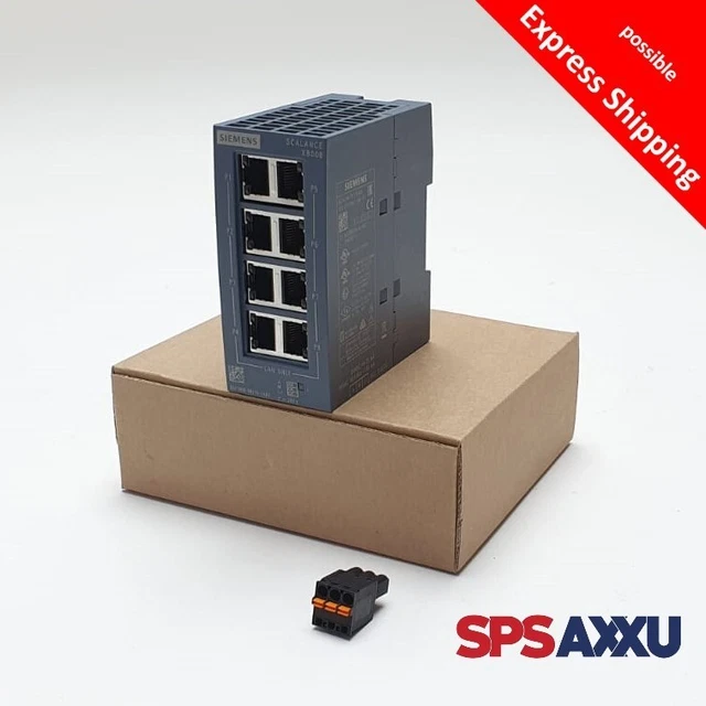 SIEMENS SIMATIC S7 Scalance XB008 6GK5008-0BA10-1AB2 6GK5 008-0BA10 ...