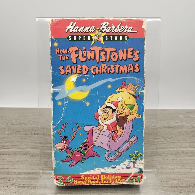 VHS THE FLINTSTONES - How The Flintstones Saved Christmas (VHS, 1989 ... VHS THE FLINTSTONES - How The Flintstones Saved Christmas (VHS, 1989 ...