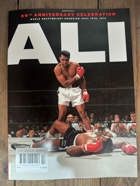 60TH ANNIVERSARY CELEBRATION Muhammad Ali Magazine New 2024 Boxing £14. ...