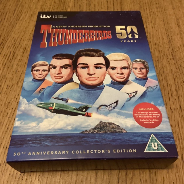 THUNDERBIRDS 50TH ANNIVERSARY dvd complete collection £16.99 - PicClick UK
