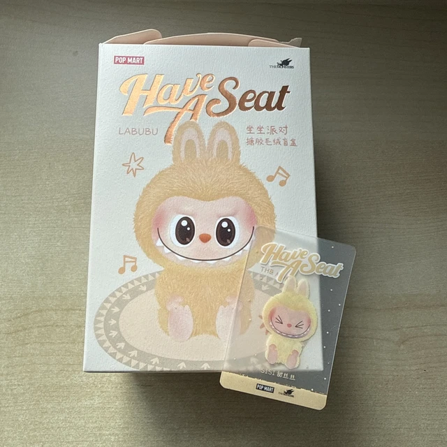 POPMART GENUINE HAVE A Seat Labubu SISI yellow Labubu £40.20 - PicClick UK