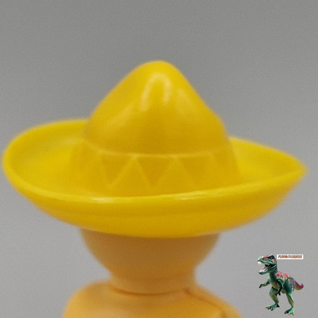 PLAYMOBIL CHAPEAU JAUNE mexicain-mexicain-mariachi-bandit-cow-boy ouest ...