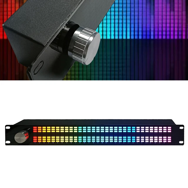 31-SEGMENT AUDIO SPECTRUM Analyzer Dual Channel 15-Band Equalizer Home ...