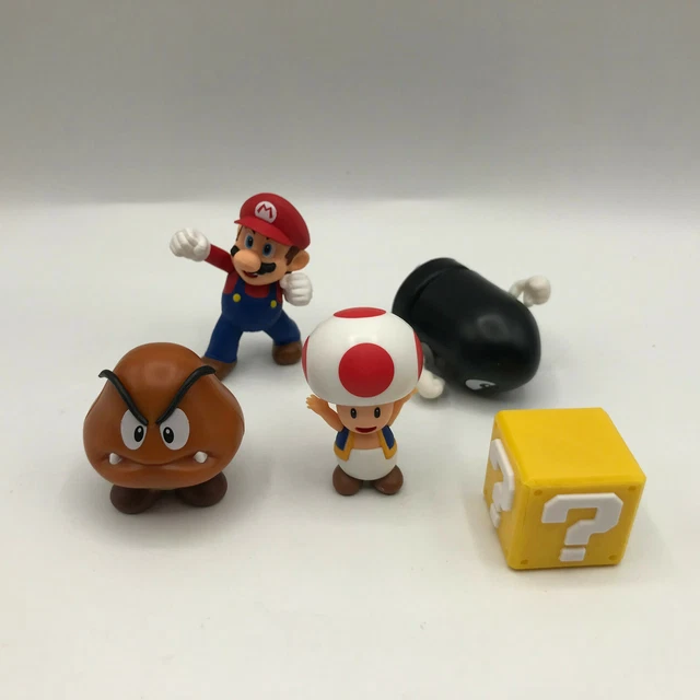 SUPER MARIO WORLD of Nintendo Acorn Plains Diorama Playset 5 ...