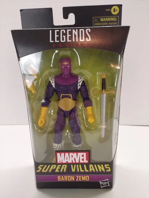 MARVEL LEGENDS - Baron Zemo 6" Action Figure - Walgreens Exclusive ...