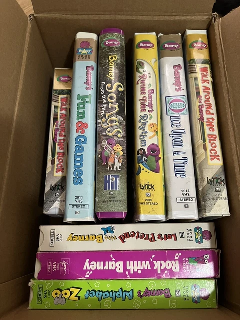 BARNEY VHS TAPES lot of 12 $72.10 - PicClick CA
