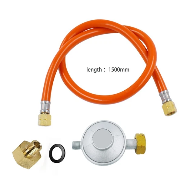 GAS ADAPTER SET Steak Oven Water Heater 1 Set 5 Feet G1/4-19LH-G1/2 £27 ...