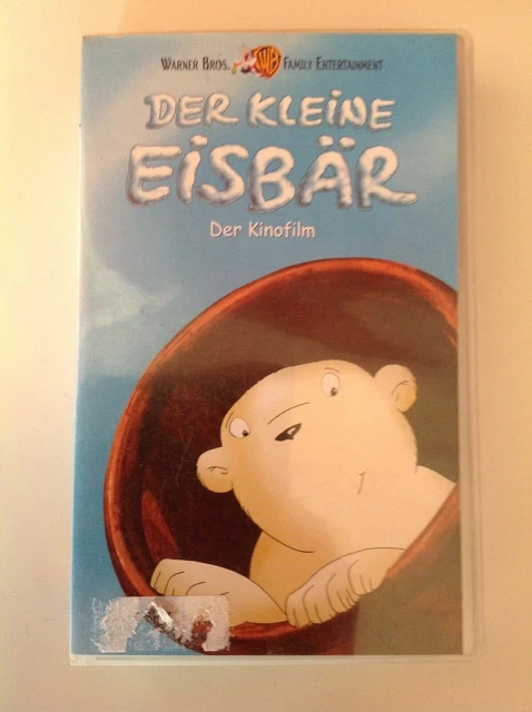 ORIGINAL-KINDERFILM &DER KLEINE Eisbär" auf VHS-Video-Kassette, Warner ...