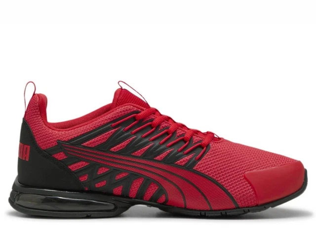 PUMA VOLTAIC EVO Herren Rot Sportschuhe Sneakers Turnschuhe Freizeit ...