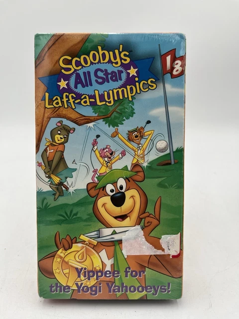 SCOOBY’S ALL STAR Laff-a-Lympics Yippee For The Yogi Yahooeys! VHS New ...