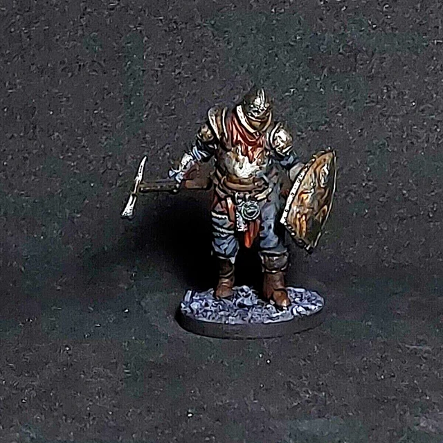 DARK KNIGHT MINIATURE Painted DnD Mini Dungeons and Dragons Pathfinder ...
