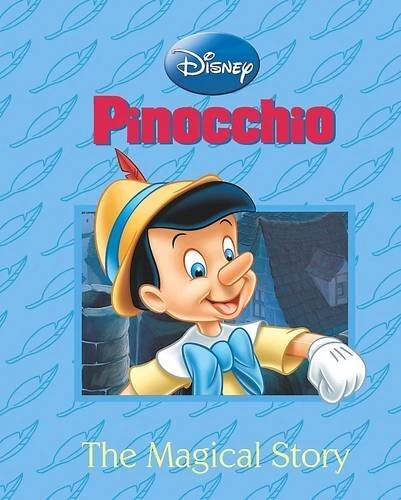 DISNEY MAGICAL STORY: "Pinocchio" Hardback Book The Cheap Fast Free ...