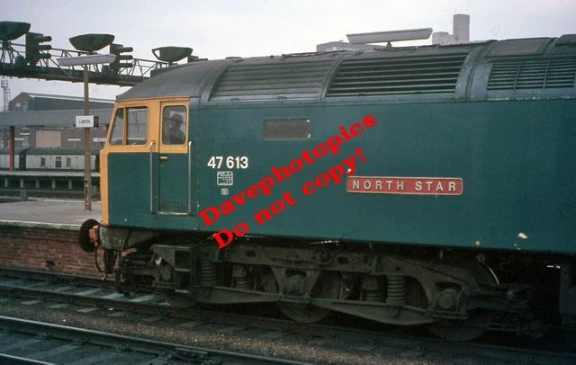 ORIGINAL 35MM Slide Railway Diesel - 47613 @ Leeds 22nd Oct 1985 £3.75 ...