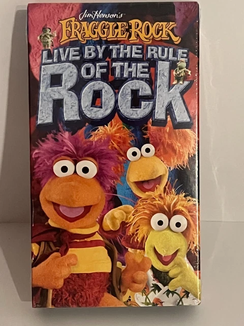 FRAGGLE ROCK LIVE By the Rule of the Rock (VHS, 2005) New Anime Jim ...