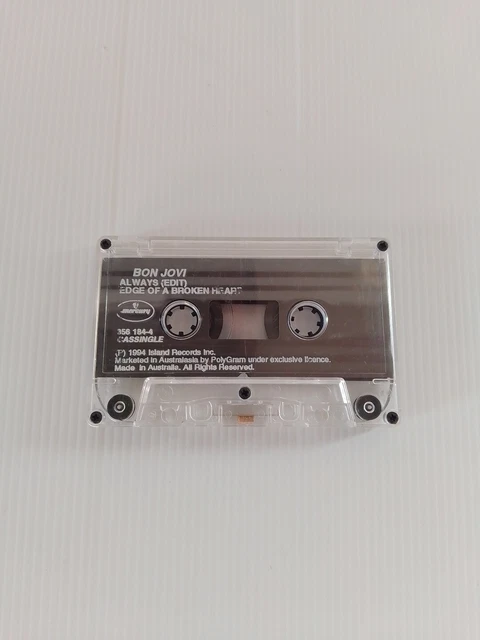 BON JOVI ALWAYS Cassingle Cassette 1994 (No Case) $11.99 - PicClick AU