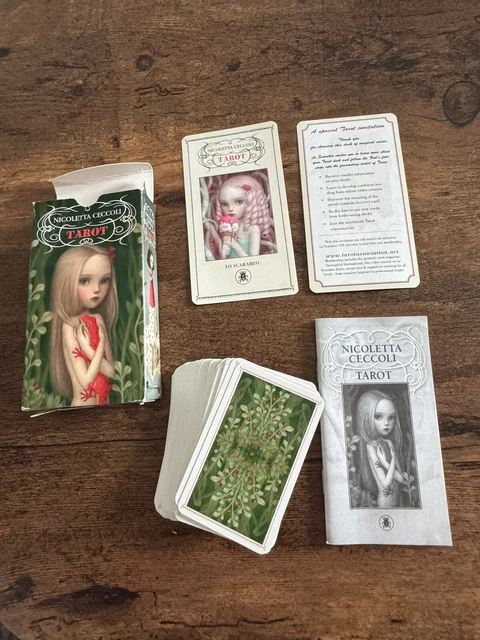 CECCOLI TAROT DECK by Nicoletta Ceccoli Cards & Guidebook £12.00 ...