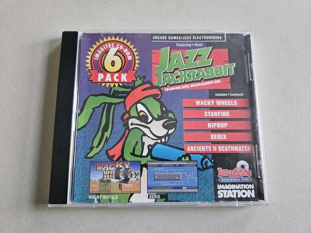 JAZZ JACKRABBIT SHAREWARE PC CD-ROM Game / Epic Megagames / 1994 ...