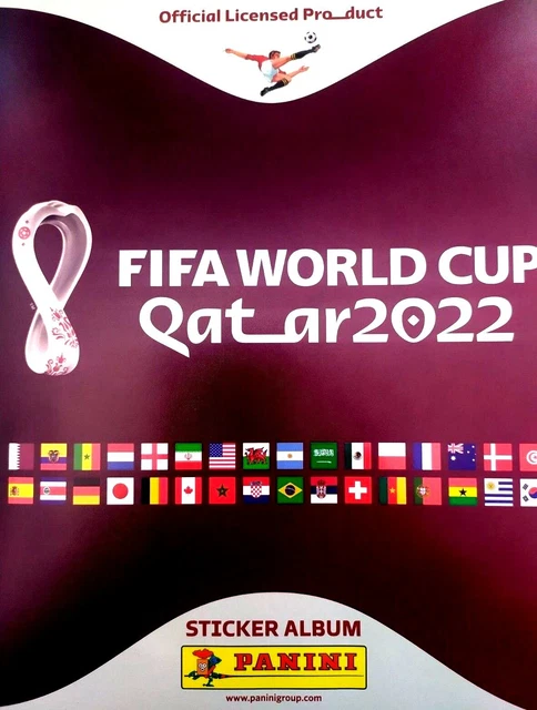 PANINI FIFA WORLD Cup Qatar 2022 Cromos Sticker Grupos A / B / C / D ...