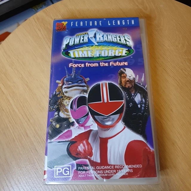 POWER RANGERS TIME Force 1999 Froce From The Future Vhs $15.00 ...