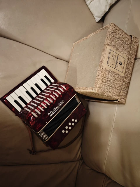 WELTMEISTER AKKORDEON KINDER VEB Musikinstrument Schifferklavier ...