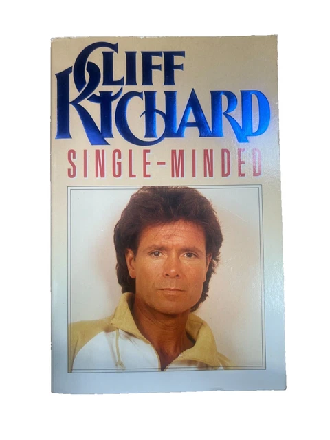 SINGLE-MINDED BY CLIFF Richard, Bill Latham (Paperback, 1988) #RA $6.13 ...
