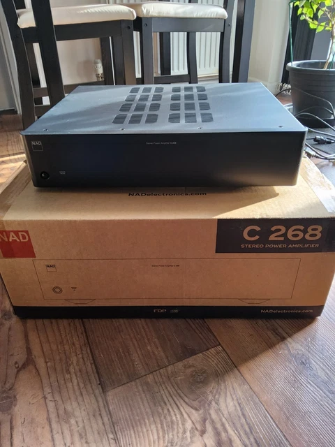 NAD C268 POWER Amplifier ( 2x80w or 1x300w) Bridged / Mono 5* Reviews !!!! £564.95 - PicClick UK