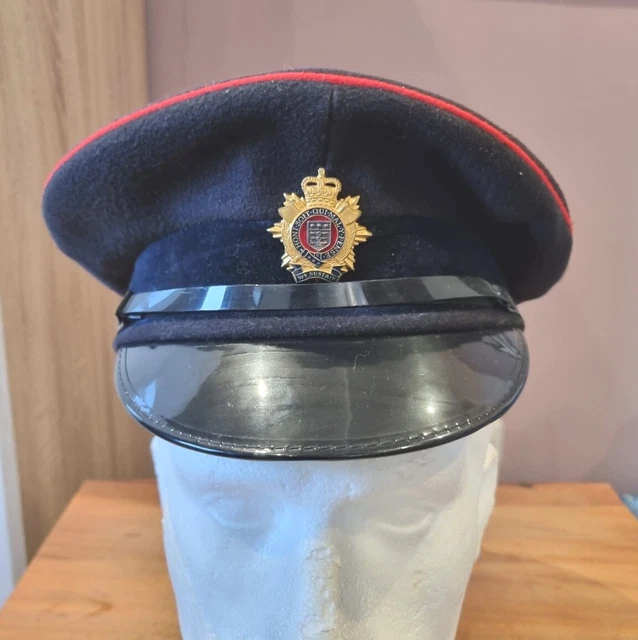 VINTAGE BRITISH ARMY-ISSUE Royal Logistic Corps Service Cap & Badge £24 ...