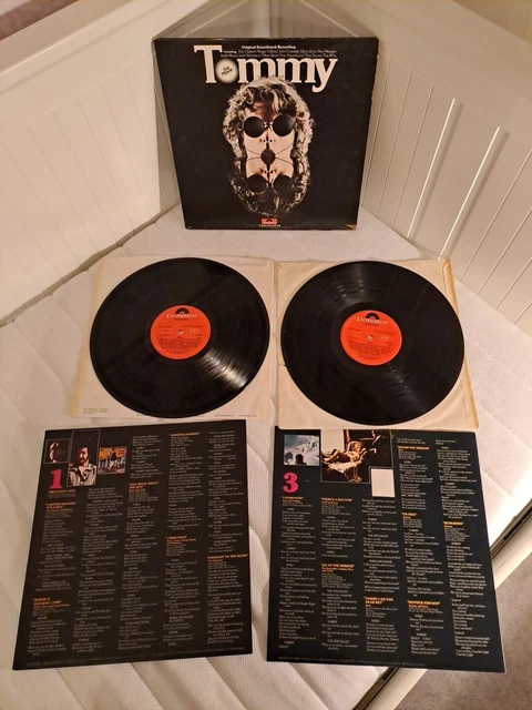 TOMMY - ORIGINAL Soundtrack Vinyl Double LP VG 1975 READ DESCRIPTION ...