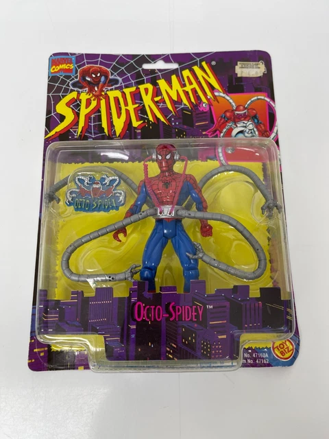 FIGURINE ARTICULÉE MARVEL Spider Man Toy Biz ~ Octo Spidey 1996 dans ...