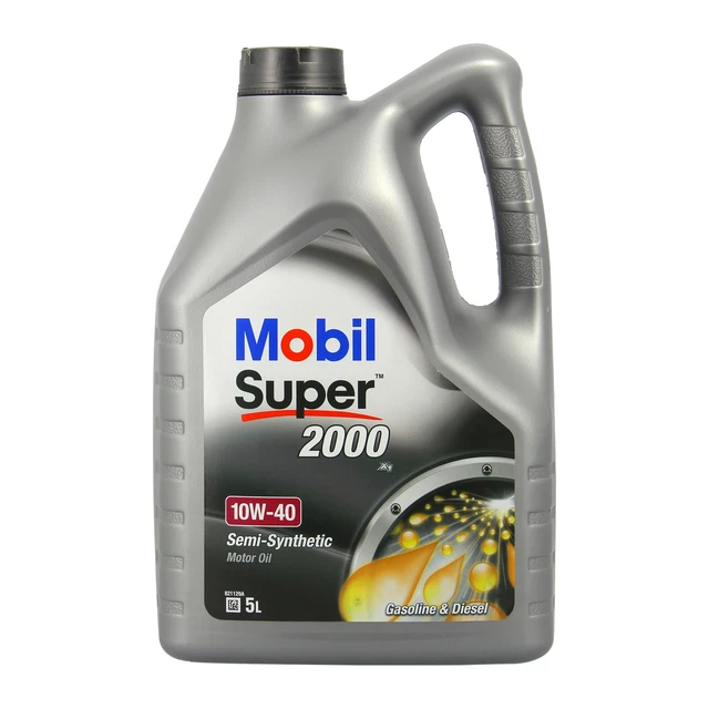 MOBIL SUPER 2000 10W-40. 5L - MOBIL EUR 41,60 - PicClick FR