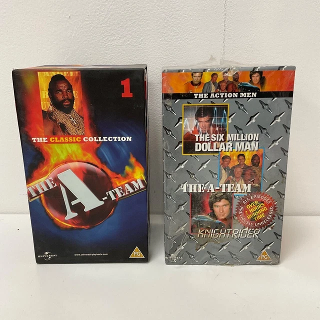 THE A-TEAM ACTION Men x3 VHS Video Set Bundle RMF44-ER £7.99 - PicClick UK