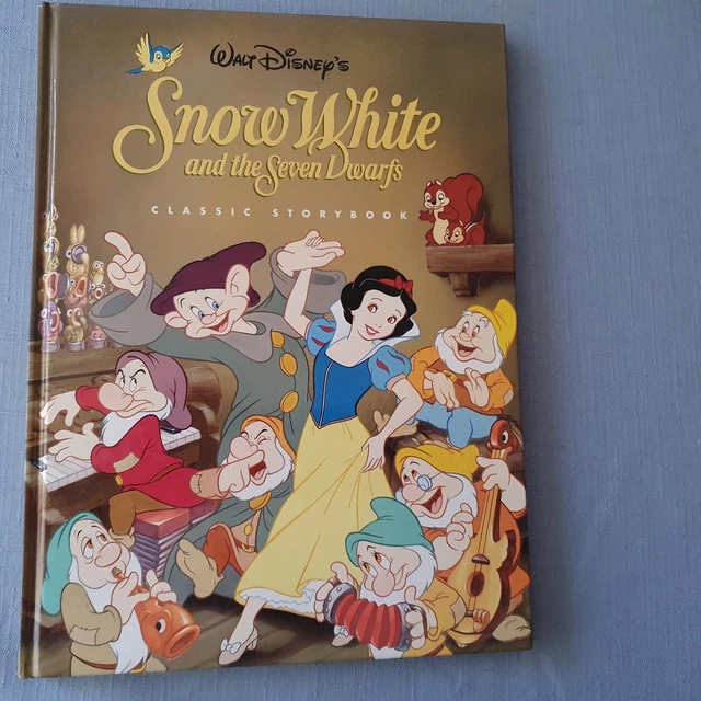 DISNEY'S SNOW WHITE and the Seven Dwarfs Classic Storybook (Hardcover ...